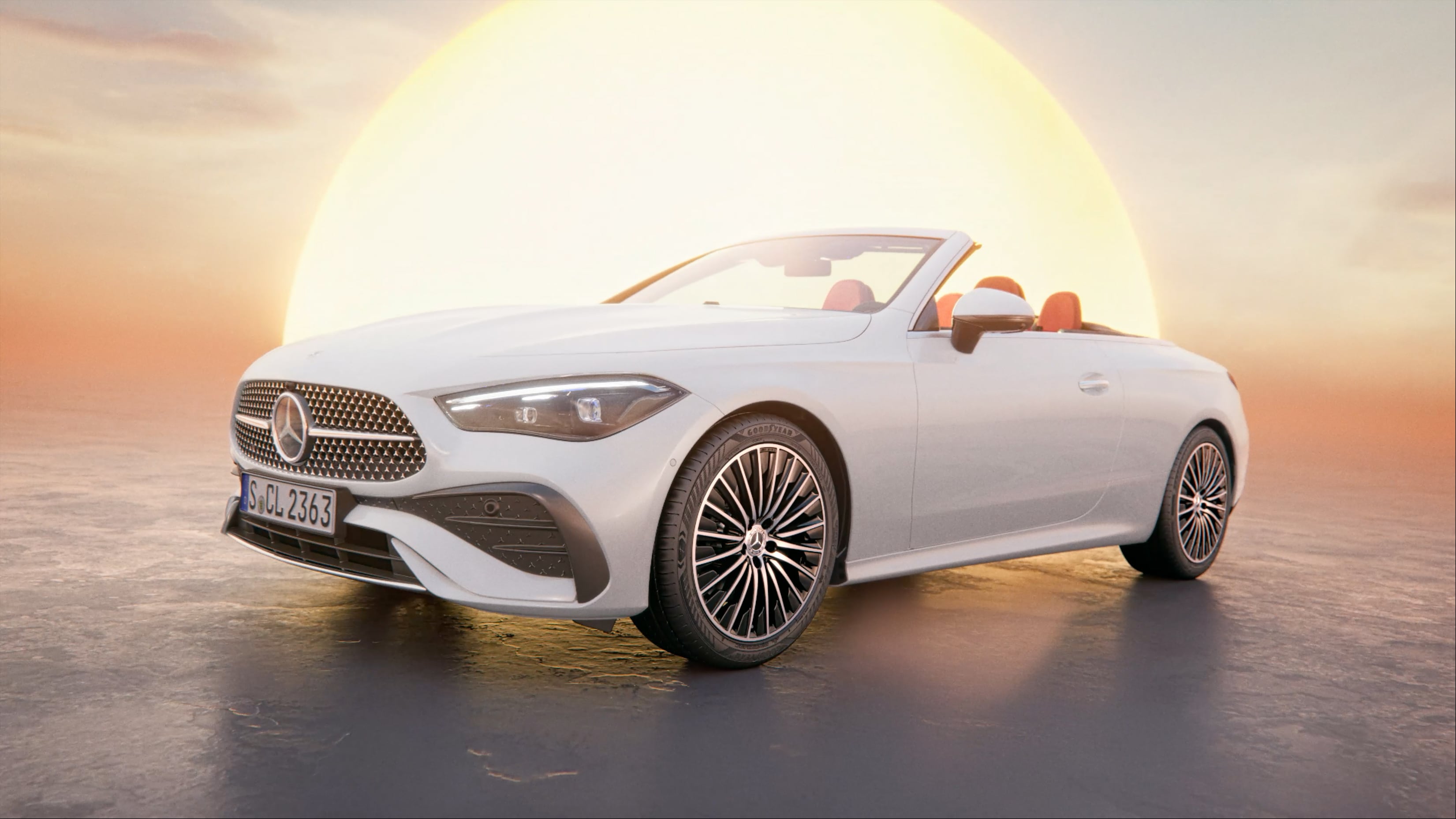 Mercedes Two Seater Convertible