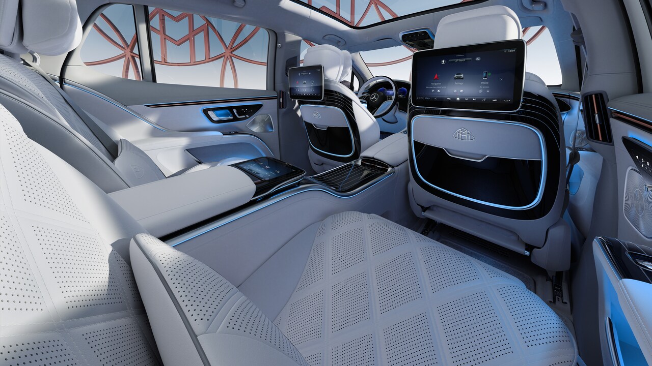 Mercedes Maybach Suv Interior Mercedes Benz EQS SUV Review:
