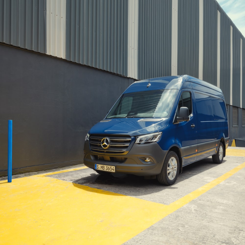 Sprinter Panel Van | Large Cargo Van | Mercedes-Benz Vans UK