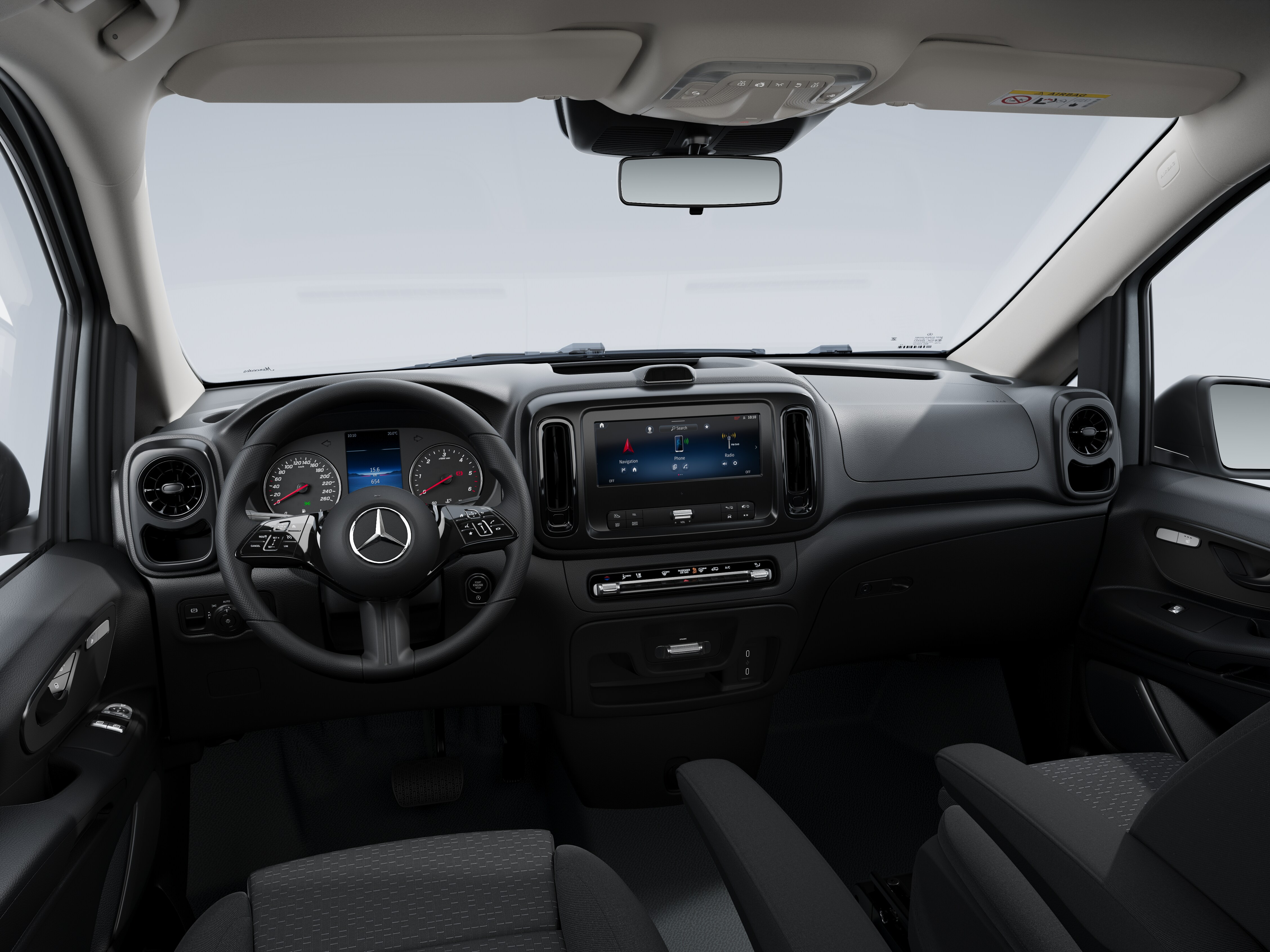 mercedes vito bus interior